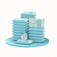 China 14×15cm Alcohol-Free Wet Wipes with 99.9% Pure Water Formula for Hand and Face Cleaning for sale