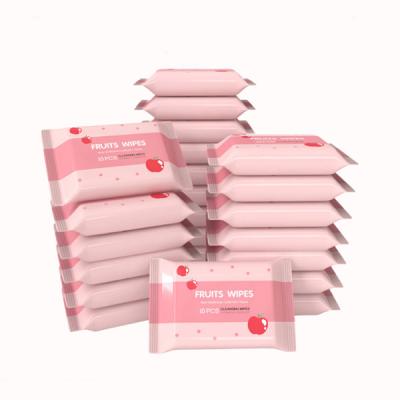 China Custom Paraben-Free Pure Water Hand Wipes 14×15cm Size with OEKO & ISO Certification for Brand Packaging for sale