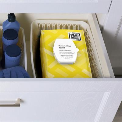 China Multi Surface Antibacterial Cleaning Wipes 80 Pcs/Bag with 99.9% Germ Elimination and Custom Sizes for sale