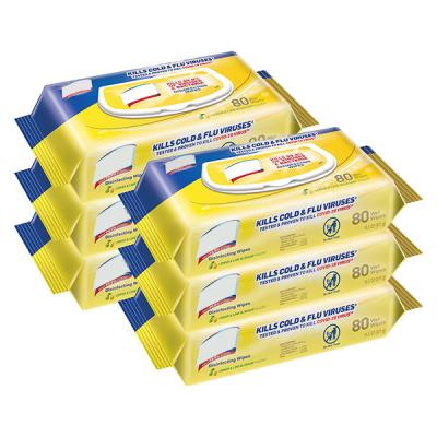 China 480 Count Lemon Lime Blossom Disinfectant Wipes - 99.9% Germ Elimination, OEKO & ISO Certified for sale