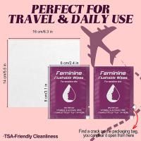 China Custom Flushable Individually Wrapped Cleansing Travel Friendly PH balanced Unscented with Sunflower for sale