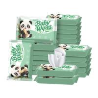 China Wholesale Portable 10-Pack Baby Wipes for sale