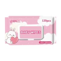 China Baby Wipes 120pcs/Bag | Ultra-Soft Gentle Cleansing for Newborn & Sensitive Skin for sale