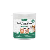 China OEM&ODM Custom Private-Label 50pcs Alcohol-Free Effective Dog Remove Teeth Tear Stains Pet Dental Wipes for sale