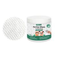 China OEM Custom Pet Grooming Finger Wipes Alcohol-Free Tear Stain Remover 100pcs for sale