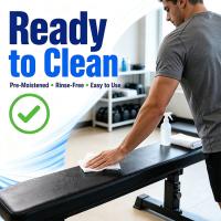 China Custom Large Size 800pcs Antibacterial Fragrance Spunlace Material Fitness Gym Wipes for Gym Schools, Hospitals, Public Places for sale