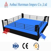 China Custom Logo 4x4 Mini Kick Boxing Ring Steel Frame for sale