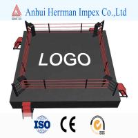 China Square UFC Boxing Wrestling 16 Ft 20 Ft Boxing Ring Cage For Fighting Center for sale