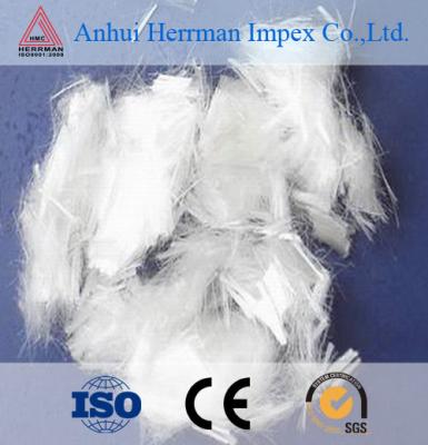 China CAS Industrial Grade PVA Fiber 6mm For Concrete for sale