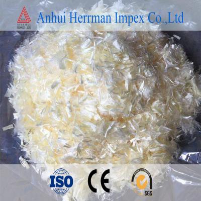 China Cement Board Reinforcement Polyacrylonitrile PAN Fiber Light Yellow for sale