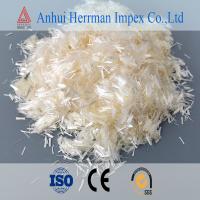 China Polyacrylonitrile Acrylic PAN Fiber Light Yellow For Concrete for sale