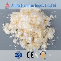 China Polyacrylonitrile Acrylic Fiber Top For Concrete Light Yellow for sale