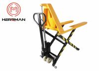 China Manual High Lift Pallet Truck 1000kg 1500kg Loading Capacity for sale