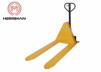 China Manual High Lift Pallet Truck 1000kg 1500kg Loading Capacity for sale
