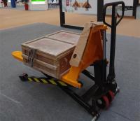 China Manual High Lift Pallet Truck 1000kg 1500kg Loading Capacity for sale