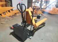 China 1000kg 1500kg Scissor Electric High Lift Pallet Truck Movable Or Non Movable for sale