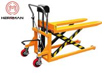 China Movable Scissor High Lift Pallet Truck Capacity 1000kg 1500kg for sale