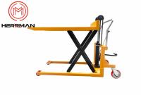 China Movable Scissor High Lift Pallet Truck Capacity 1000kg 1500kg for sale