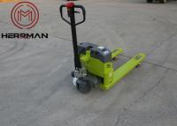 China Lead Battery Semi Electric Pallet Truck Capacity 2000kg With PU Wheel for sale
