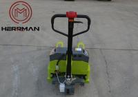 China Lead Battery Semi Electric Pallet Truck Capacity 2000kg With PU Wheel for sale