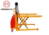 China 1000kg 1500kg Scissor Electric High Lift Pallet Truck Movable Or Non Movable for sale