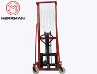 China Manual Pallet Stacker Capacity 1 Ton 1.5 Ton 2 Ton 3 Ton for sale