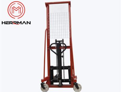 China Manual Pallet Stacker Capacity 1 Ton 1.5 Ton 2 Ton 3 Ton for sale