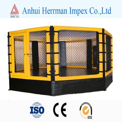 China Metal Frame Octagon Cage Customized Size Boxing Ring Gym Used for sale
