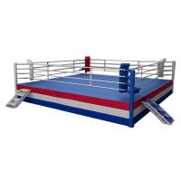 China Raised Metal Frame MMA Boxing Ring For Training Customized for sale