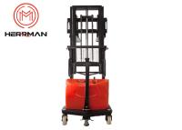 China Nylon Wheel Semi Electric Pallet Stacker 1 Ton - 2 Tons 1.6M - 3.5M for sale
