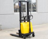 China Nylon Wheel Semi Electric Pallet Stacker 1 Ton - 2 Tons 1.6M - 3.5M for sale