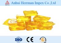 China Polymerized Rosin Yellow Block 99.9% Purity for sale