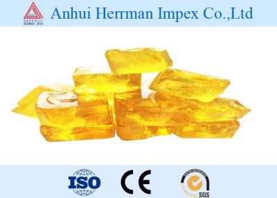 China Polymerized Rosin Yellow Block 99.9% Purity for sale