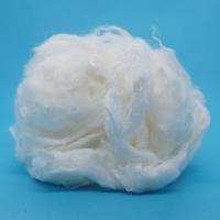 China Degradable White Color Viscose Rayon Fiber 38mm Length for sale