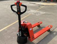 China Lithium Battery Full Electric Pallet Truck 2000kg Load Capacity for sale