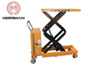China Semi Electric Mobile Lifting Platform 300 - 1000kg Capacity for sale