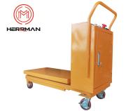 China Semi Electric Mobile Lifting Platform 300 - 1000kg Capacity for sale