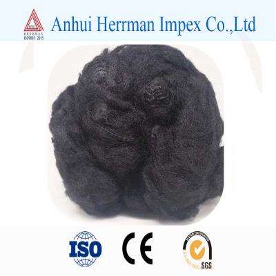China Regenerated Cellulose Black Viscose Rayon Staple Fiber For Spinning for sale