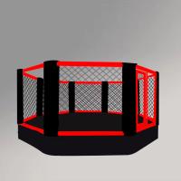 China Custmized Competition Octagon Boxing Ring Grappling Style for sale