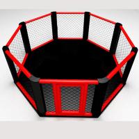 China Free Standing Mma Floor Cage Octagon Used Any Color for sale