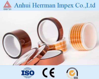 China Polyimide Film Backing High Temperature Adhesive Tape With Silicone Adhesive for sale