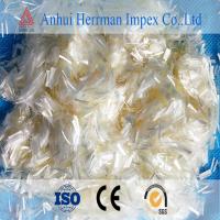 China 6mm 12mm Polyvinyl Alcohol PVA Fibers For Cement Board / Pipe / Sheet Concrete Fibers for sale
