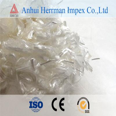 China 2 Dtex 6mm Cement Adhesive PVA Short Fiber For Measures Against Typhoons for sale