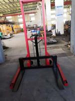 China Manual Pallet Stacker With Wide Support Leg Capacity 1000kg for sale