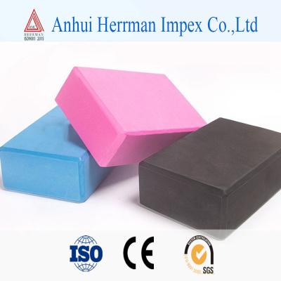 China High Density Pilates EVA Yoga Block Exercise Gym Foam for Workout Stretching Training for sale
