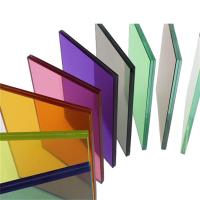 China Customized Tinted Building Pvb Film For Laminated Glass Colorful for sale
