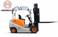 China 4 Wheel Electric Counterbalanced Forklift Max Lifting Height Range 1600 - 6000mm for sale