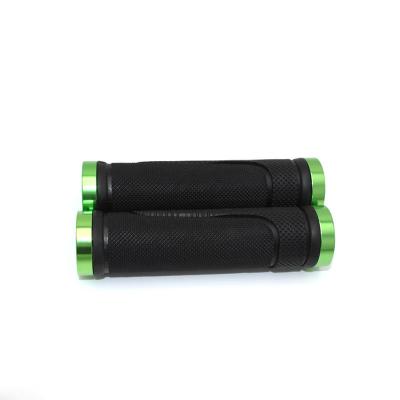China MTB Handle Anti Skid Silicone Bicycle Handle Grip Alu Alloy BMX Bike Accessories for sale