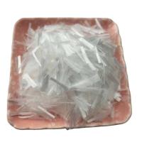 China Monofilament PP Polypropylene Synthetic Staple Fiber For Concrete Cement for sale