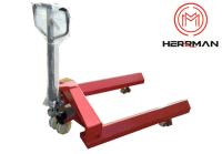 China 2~3 Tons Hand Hydraulic Bobbin Pallet Truck Trolley for sale